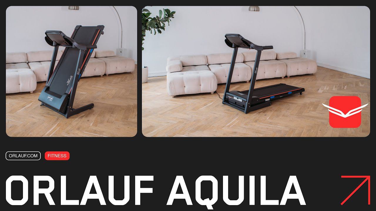Orlauf Aquila — складная беговая дорожка с широким беговым полотном
