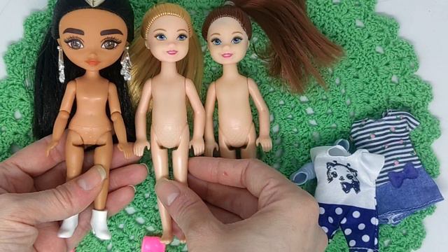 Куколки из «ФП»: очередная дочкина покупка для наших вязальных экспериментов