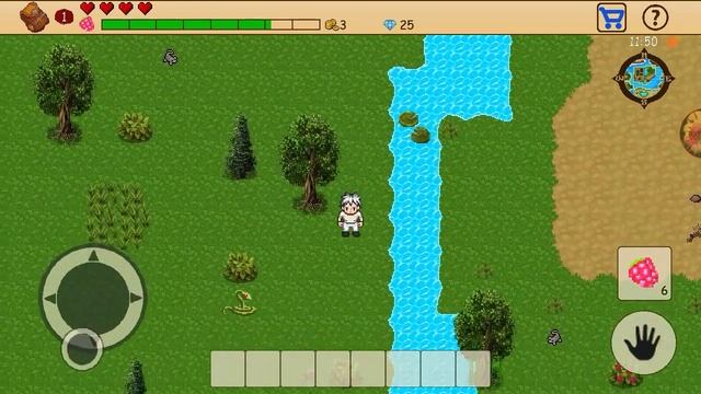 Survival RPG: Открытый мир 2D.