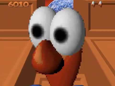 3D Cube Hopper Gameplay игра 1998 года