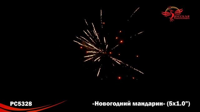 PC5328 Новогодний мандарин (1.0х5)