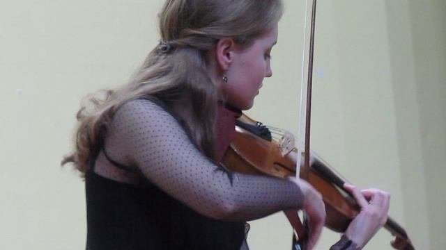 соло на скрипке