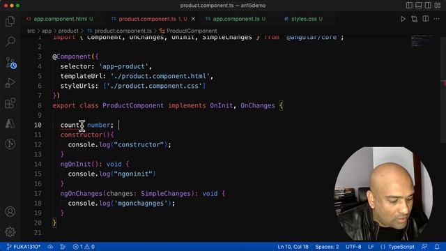 What gets called first ngOnChanges or ngOnInit | Angular ngOnInit and onChanges life cycle hooks ...