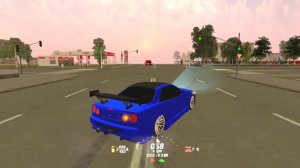 Дикий угол на Skyline R34????НА БЛЕК РАША/cherry?