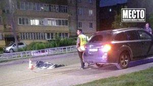 Первые секунды после смертельного ДТП в Радужном