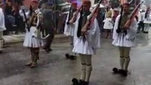 Παρέλαση Ευζώνων  στην  Ξάνθη