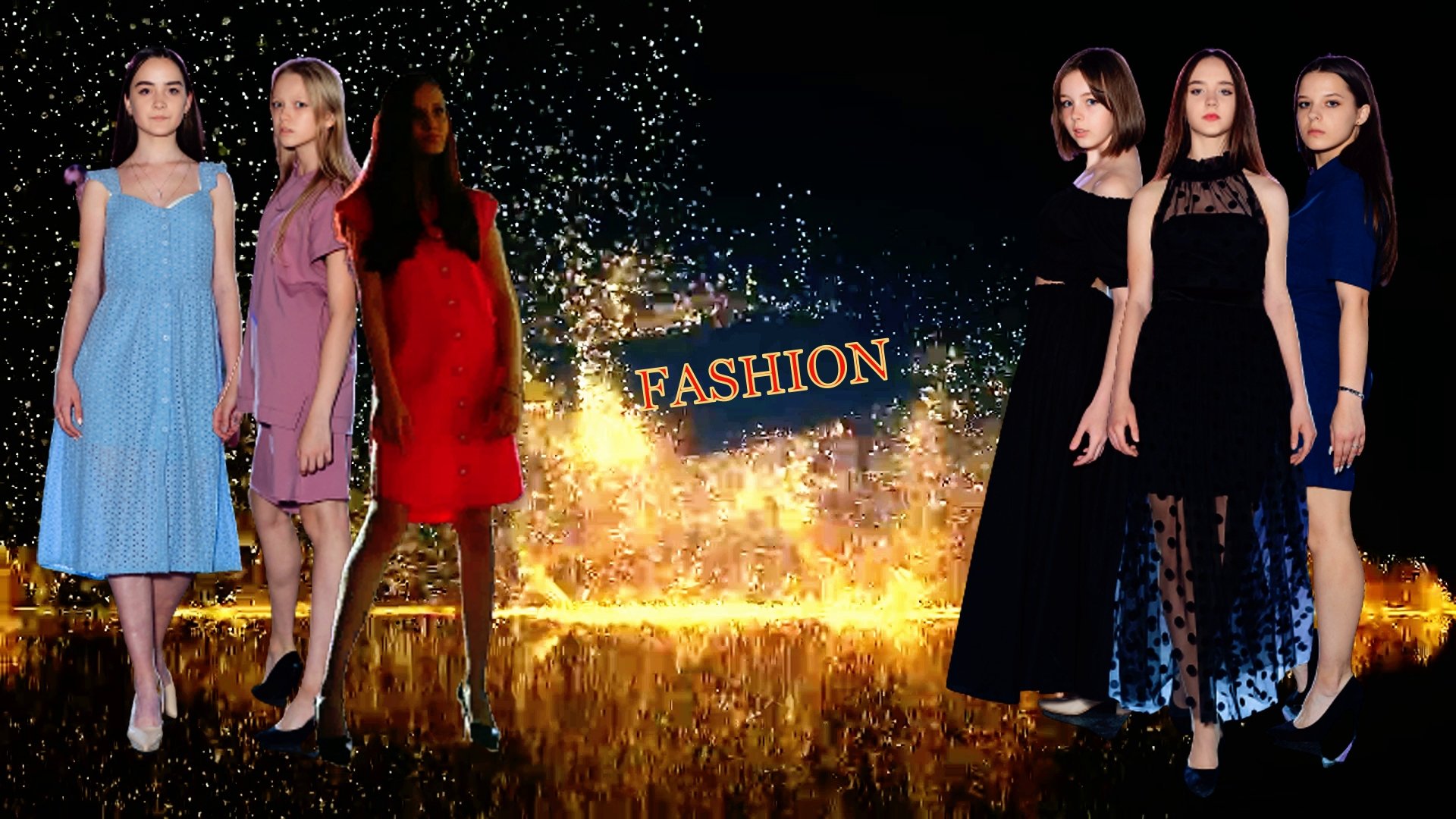 ТОП - 6 FASHION SHOW OF YOUNG GIRLS MODELS  . ДЕФИЛЕ ЮНЫХ ДЕВУШЕК МОДЕЛЕЙ TOP- 6 / 1000планет