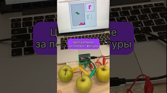 Мы сыграли в ТЕТРИС на ЯБЛОКАХ?