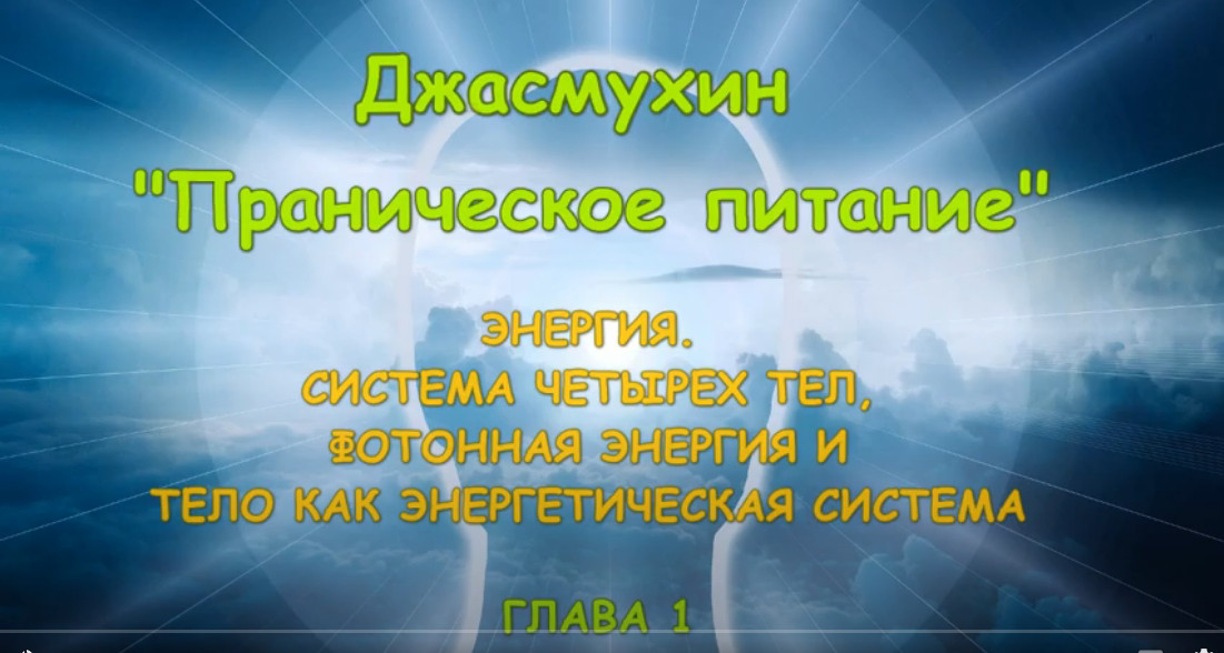 Джасмухин — Праническое Питание. Глава 1. Энергия. Система четырёх тел. (озвучка YevGenius Voice)