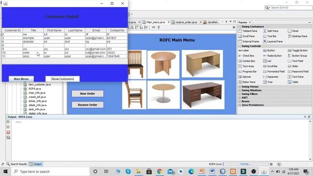 Java Web Application using java GUI and MySql (for database) – смотреть ...