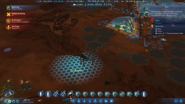 The MEGADOME - Surviving Mars HARDMODE 1000% Difficulty || HARDCORE ...