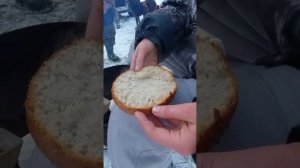 готовим под покровом снежного леса. наш Русский бутер.