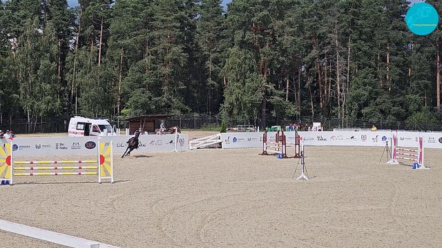 Ратмир и Invictus Black Onyx, 100 см с перепрыжкой. 2 место. общий зачёт. Horseka. Москва. 04.08.24