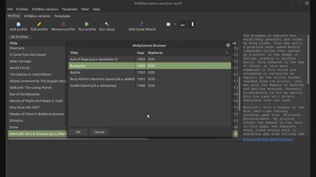 DOSBox Game Launcher & the Add Game Wizard – смотреть онлайн видео от ...