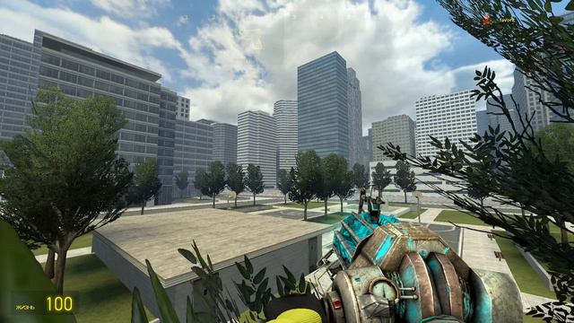 Убегаю от nextbot в гаррис моде