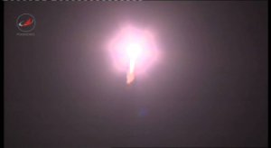 Пуск РКН "Союз-ФГ" с ТПК "Союз ТМА-14М"