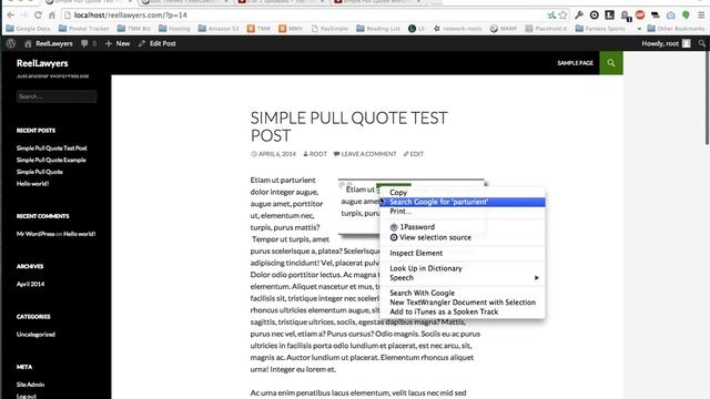 Simple Pull Quote WordPress Plugin: How to Style CSS – смотреть онлайн ...