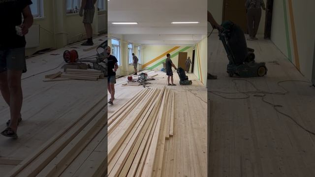 Укладка бруса