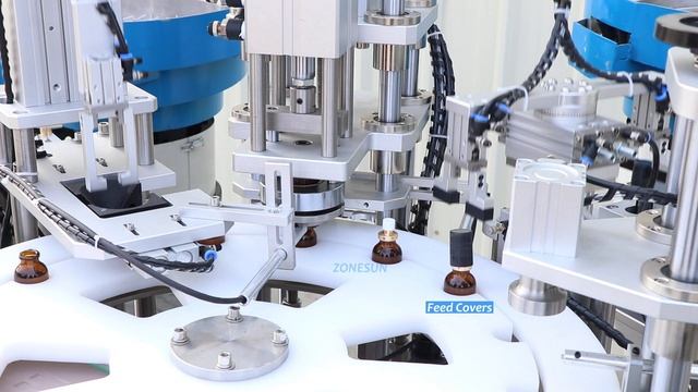 машина для укупорки флаконов духов