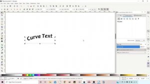 Inkscape - Bend or Curve Text