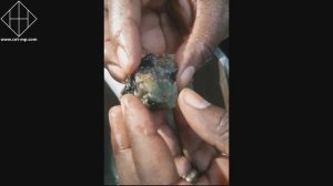 CNT EPD Spark-2 test on pre-weakening, twin crystal of 3 emeralds (CNT EPD Spark-2, CNT HS-11)