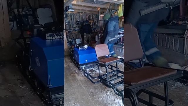 Мотобуксировщик, два руля?