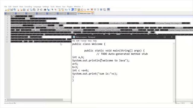 Java Intro-First program in Java- Class, main(), Compilation || Java ...