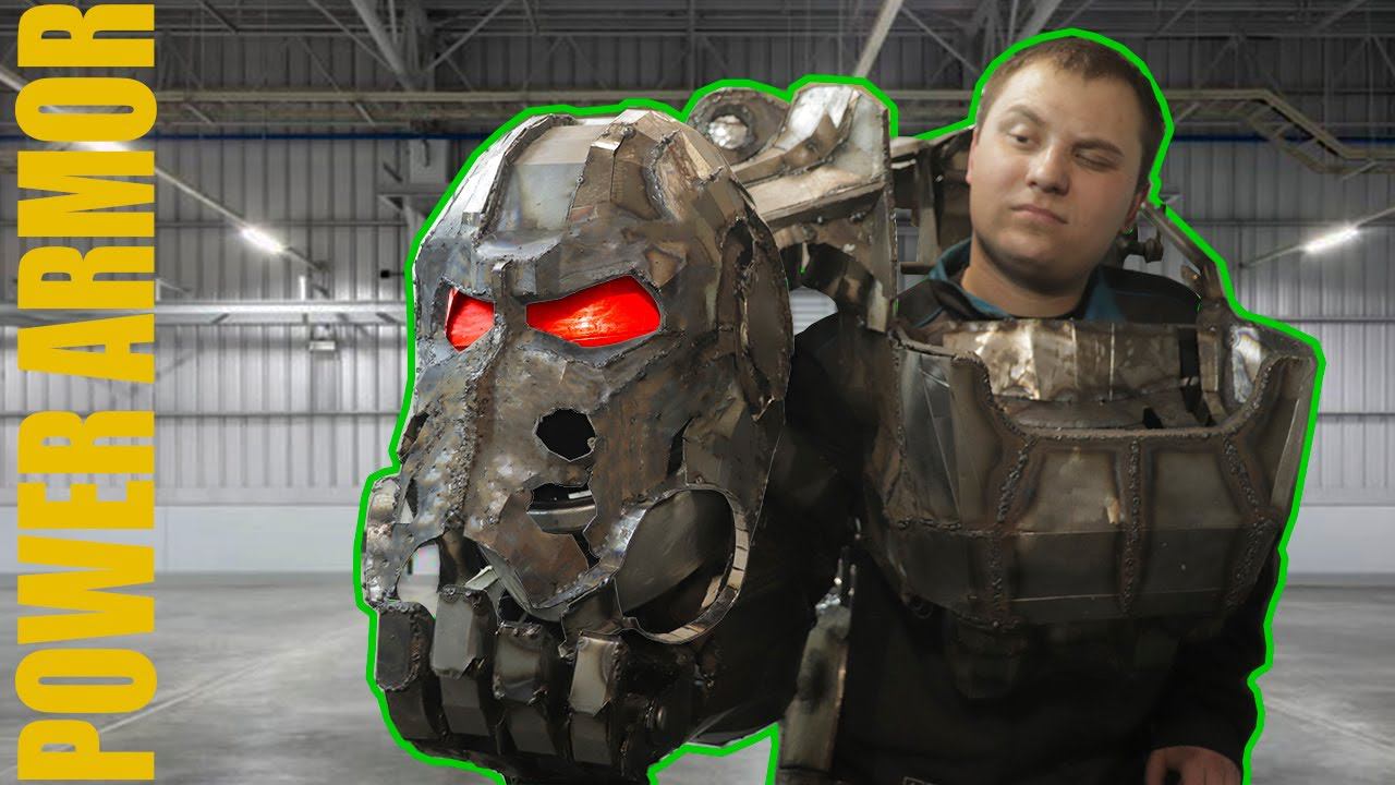 ПРОДОЛЖАЕМ РАБОТУ НАД ШЛЕМОМ. POWER ARMOR T-60