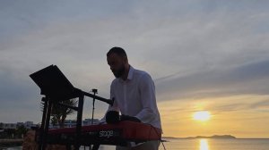 Children - Tribute to Robert Miles by  Leonardo the Space Pianist at Kumharas (Ibiza)