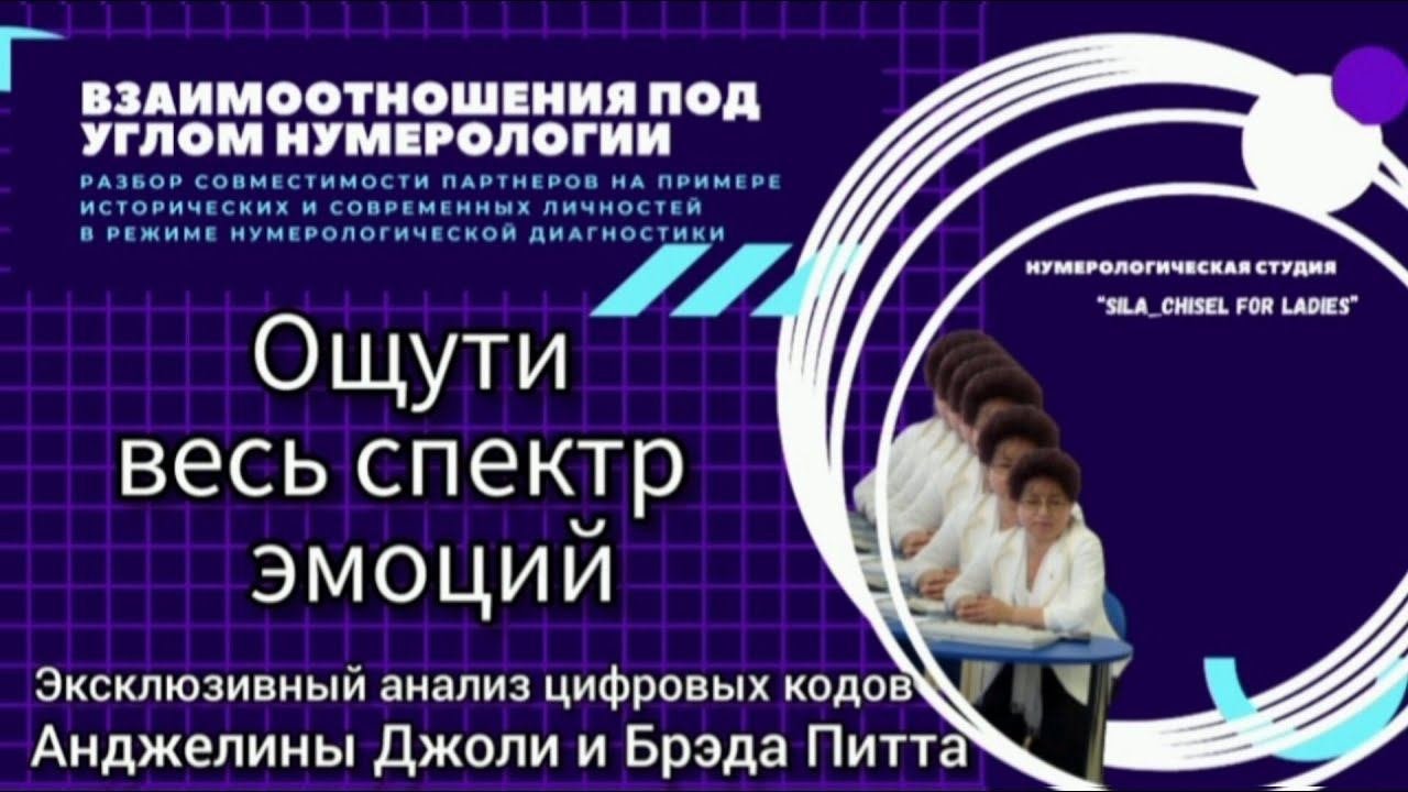 Ощути весь спектр эмоций. Эксклюзивный анализ цифровых кодов Анджелины Джоли и Брэда Питта.