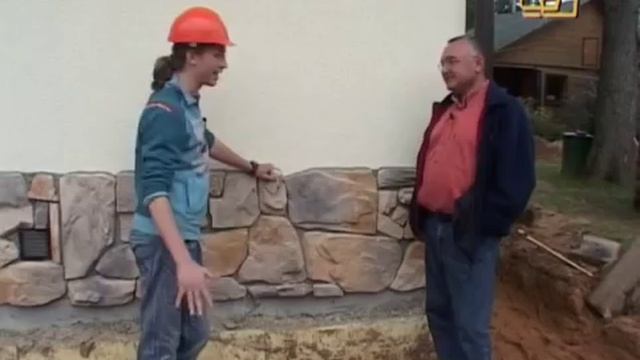 053 В гостях у зрителя, про отделку камнем и дорожки на загородном участке.