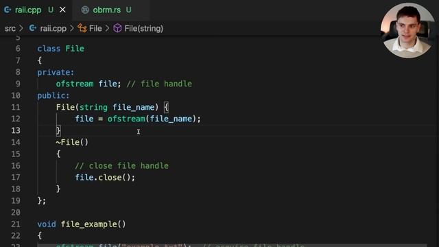 012. C++ RAII vs Rust OBRM - Part 1