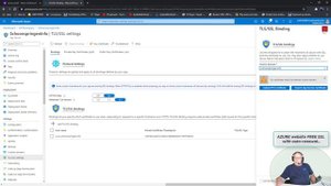 Your azure website has an Azure partly free SSL certificate and auto renewal