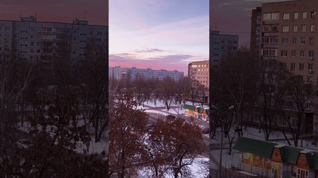 Красивый рассвет