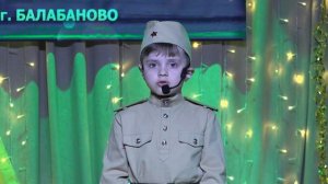 Матвеев Максим, «Песенка о маленьком трубаче», музыка С. Никитина, слова С. Крылова, 2 мин. 12 сек.
