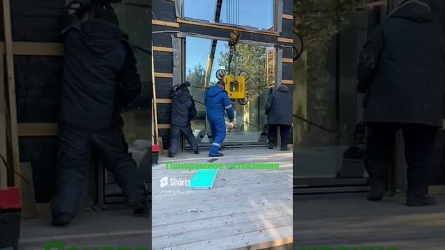 Панорамное остекление Монтаж стеклопакетов
