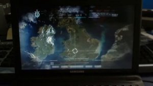 Samsung N510 Ion Netbook playing Call of Duty 4