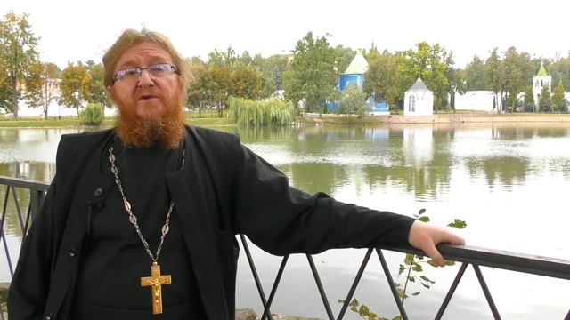 2021.09.10 У монастырского пруда преподобный Пимен Великий.