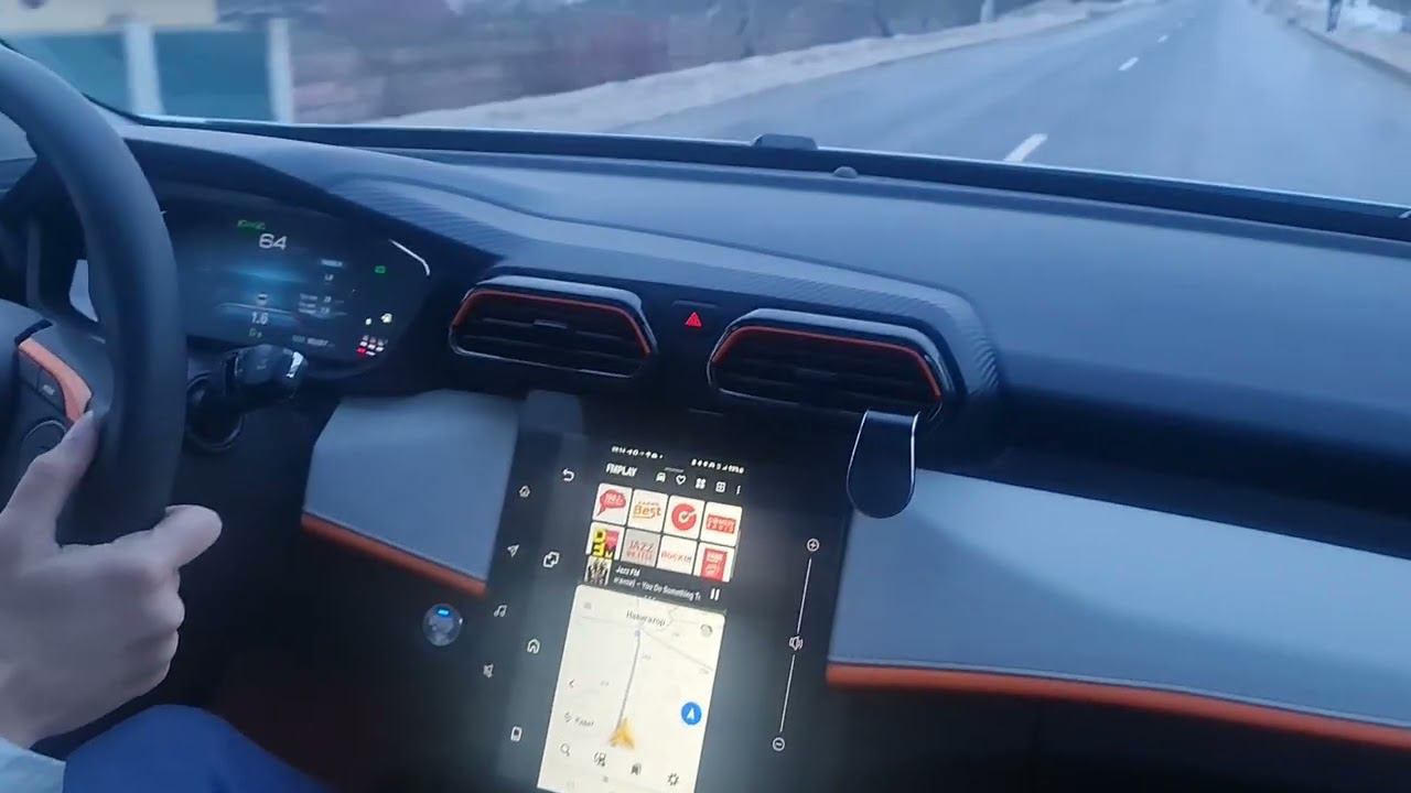 вертикальный экран магнитолы в авто dongfeng shine gs и работа carbitLink