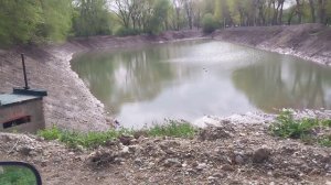 202 почистили отстойник на Ессентукском озере.