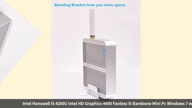 Intel Hanswell I5 4200U Intel HD Graphics 4400 Fanless I5 Barebone Mini ...