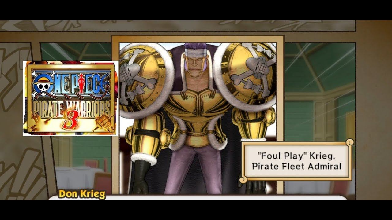 One Piece: Pirate Warriors 3 (PC) Don Krieg Gameplay