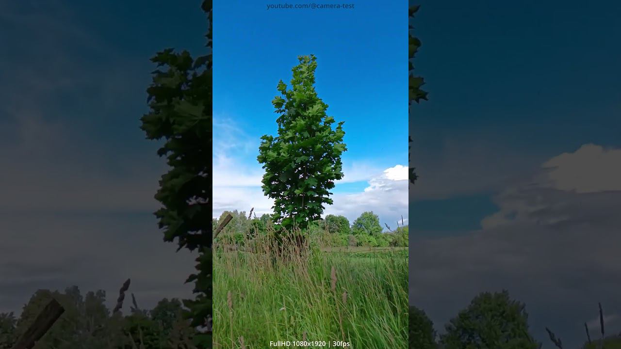 Realme 10 - Качество вертикального видео (Тест 1080p)