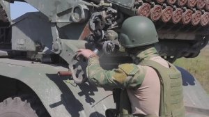 Боевая работа расчетов РСЗО «Торнадо-Г» на Купянском направлении