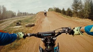 Питбайк YCF SPI yx150cc, Костя Сериков.