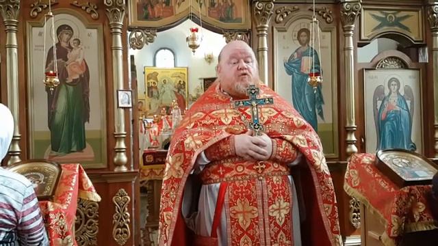 Проповедь протоиерея Ростислава о расслабленном в овчей купели, 7 мая 2017г