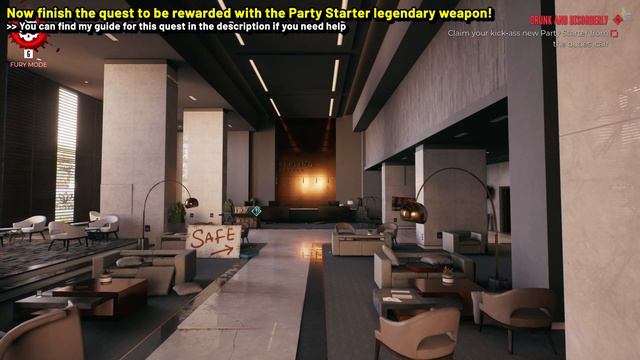 Dead Island 2 How to get PARTY STARTER Legendary Weapon (Best Legendary ...