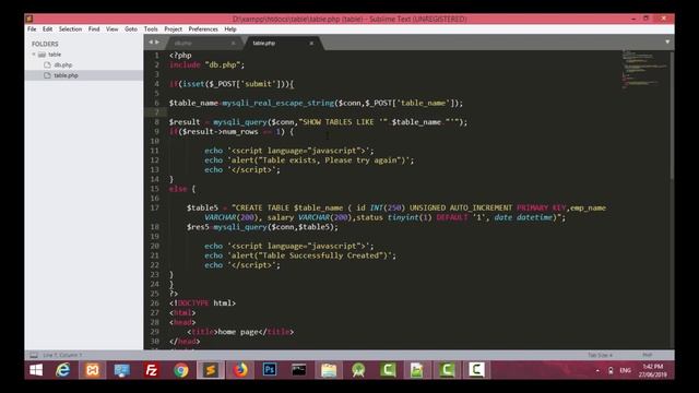 create automatic table in php mysqli | Dynamically 2020 - смотреть видео онлайн от «PHP: Открой ...