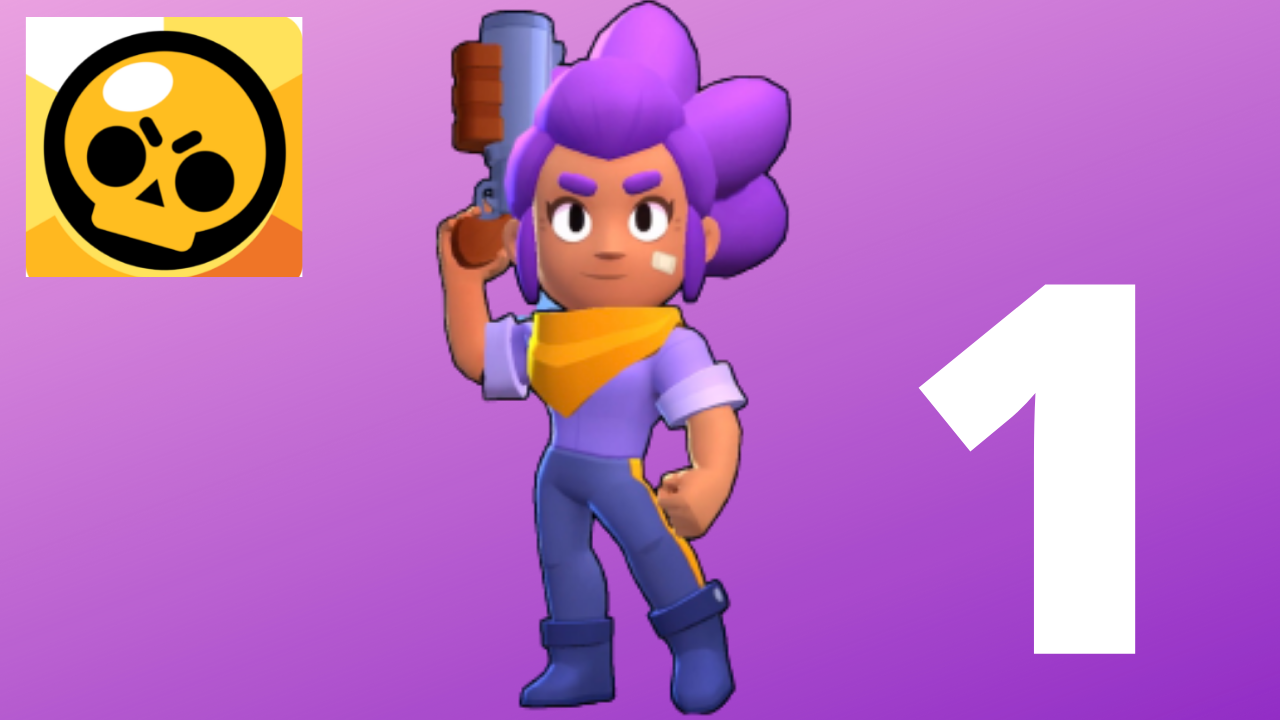 Бравл Старс (Brawl Stars) - Геймплей Прохождение - Часть 1 - Шелли