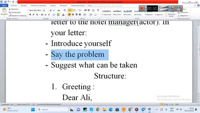 Multilevel writing task 1 Letter writing, How to write a letter ...